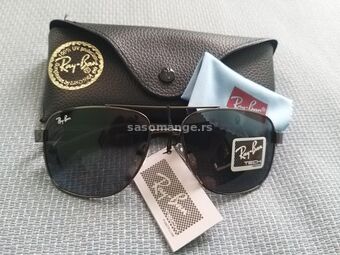 Ray Ban Sunčane Naočare Crn Ram i Crno Staklo