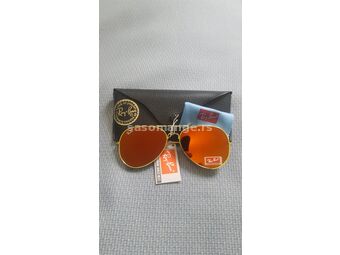 Ray Ban Aviator Zlatne Ogledalo Unisex