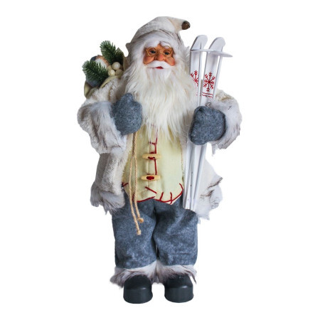 Deco Santa, Deda Mraz, bela, 60cm ( 740845 )
