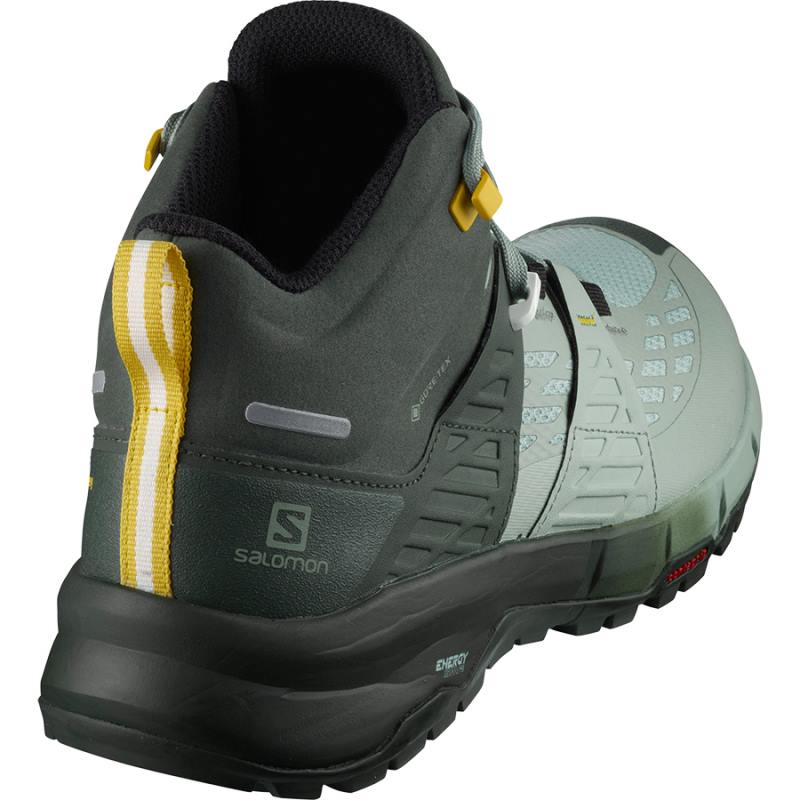 Salomon Patike Za Planinarenje Ženske Odyssey Mid Gtx W Zeleno/Siva RS035KN