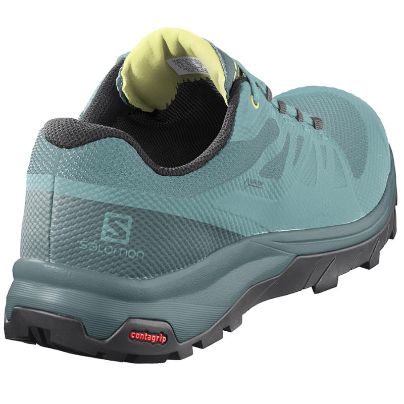 Salomon Patike Za Planinarenje Ženske Outline Gtx W Zeleno/Siva RS961VE