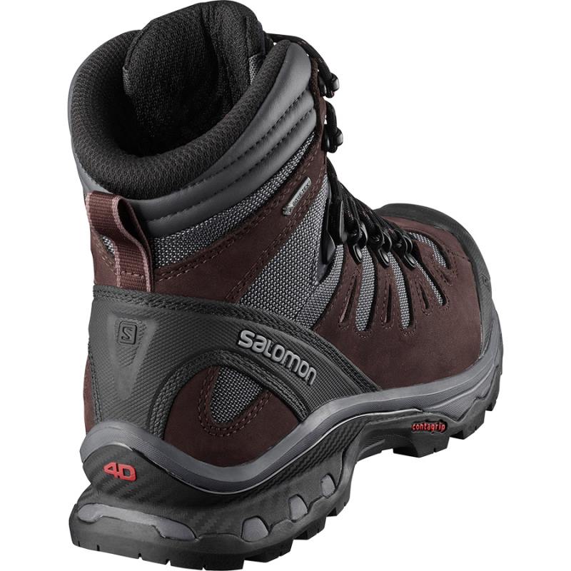 Salomon Patike za Planinarenje Ženske Quest 4d 3 Gtx W Chocolate/Siva RS718BG