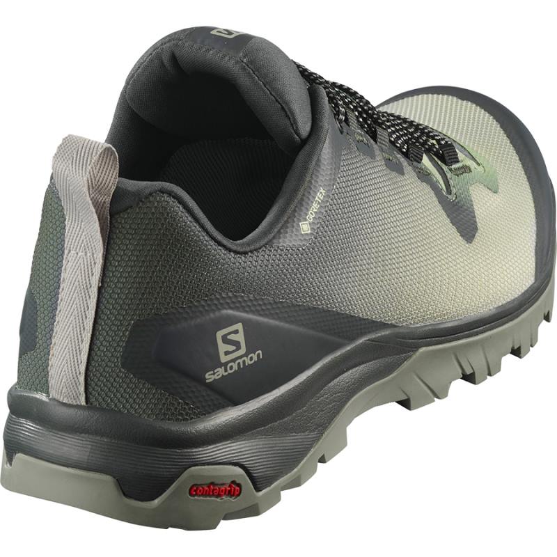 Salomon Patike za Planinarenje Ženske Vaya Gtx Siva/Zeleno RS297RY