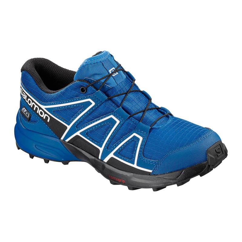 Salomon Dječje Patike Za Trail Trčanje Outlet Speedcross Cswp J Crna/Plava RS790RF