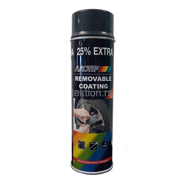 Motip Removable Coating tečna guma u boji grafit-antracit sprej 500ml