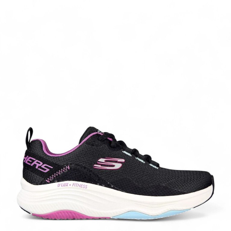 ŽENSKE PATIKE SKECHERS D'LUX FITNESS BLACK