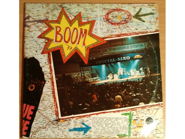 2LP V/A - Boom `77 (1978) Leb i Sol, Valjak, PERFEKTNA