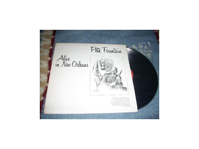 Pete Fountain – Alive In New Orleans LP RTB 1989.