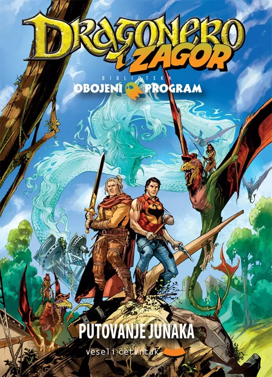 Veseli Četvrtak Obojeni program 60 - Dragonero i Zagor, Putovanje junaka