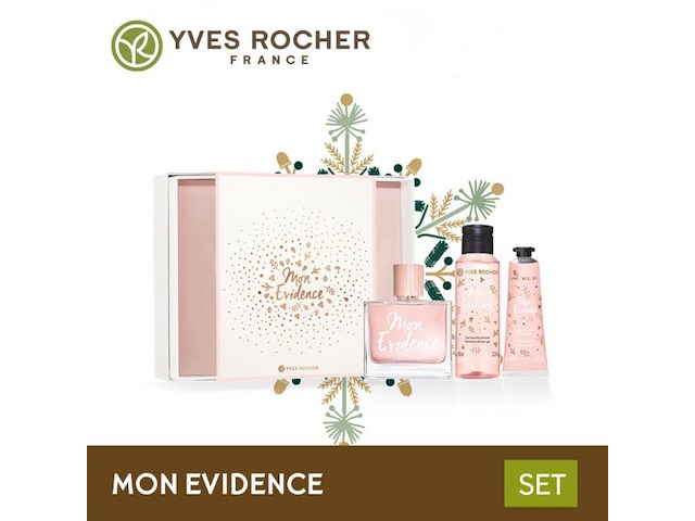 Yves Rocher MON EVIDENCE poklon set