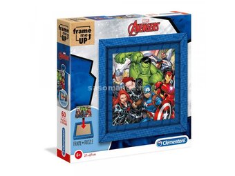 CLEMENTONI PUZZLE 60 FRAME ME UP - AVENGERS