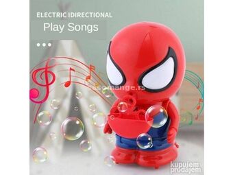 Spiderman muzička igračka koja izbacuje balone