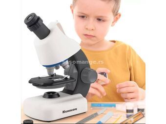Dečiji BELJ mikroskop sa sočivima u boji