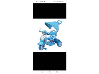 Tricikl vespa plavi