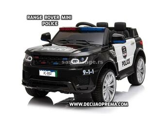 Range Rover Style Mini Police auto na akumulator za decu