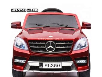 Mercedes ML 350 Auto na akumulator za decu Metalik Crveni
