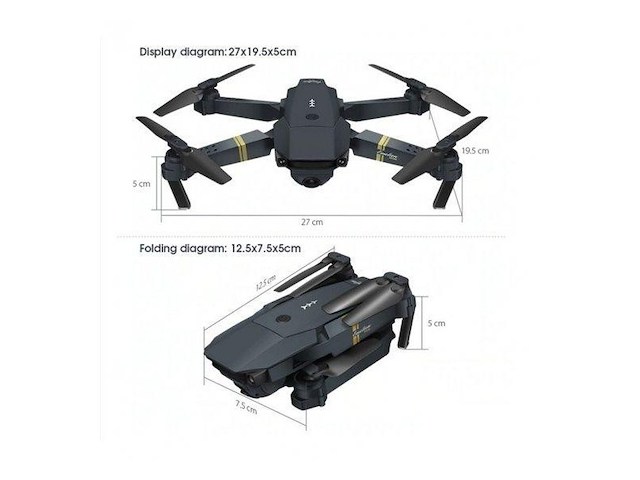 Dron 988 sa kamerom i baterijom