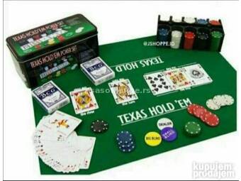 Set čipova za texas holdem poker - čipovi za poker