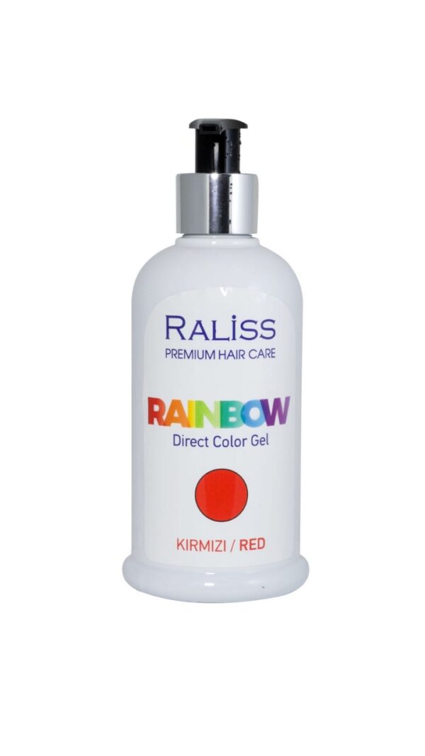 Raliss Rainbow Direct Color Gel Crveni