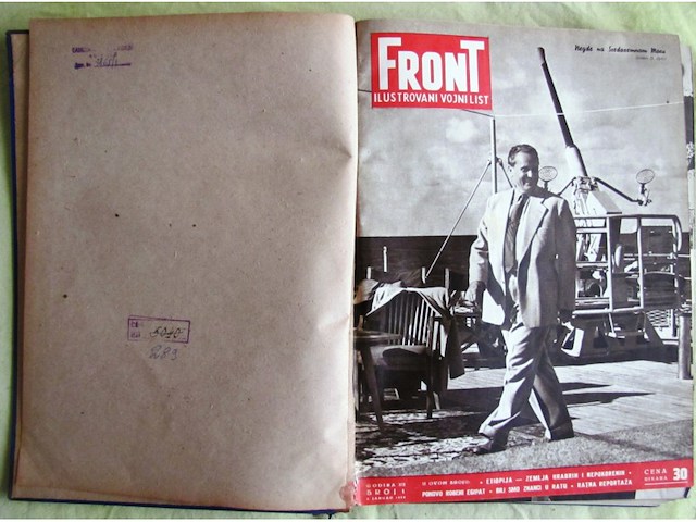 Casopis Front za 1956 godinu