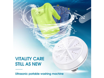 Mini mašina za pranje veša Ultrazvučna turbina