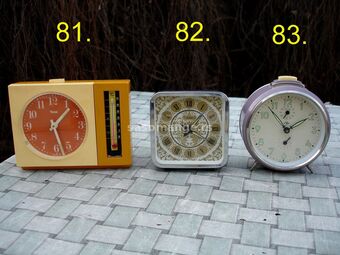 INSA - stari mehanički satovi-budilnici 81-83
