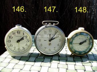 Mehanički stoni satovi - budilnici 146-148