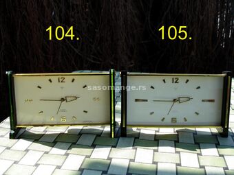 Mehanički stoni satovi - budilnici 104-105