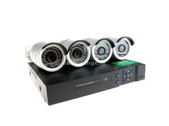 HD video nadzor 4 kamere 36IR 720P