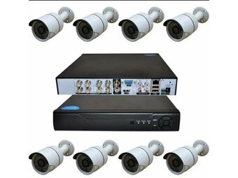 AHD Komplet sa 8 kamera 2MP video nadzor