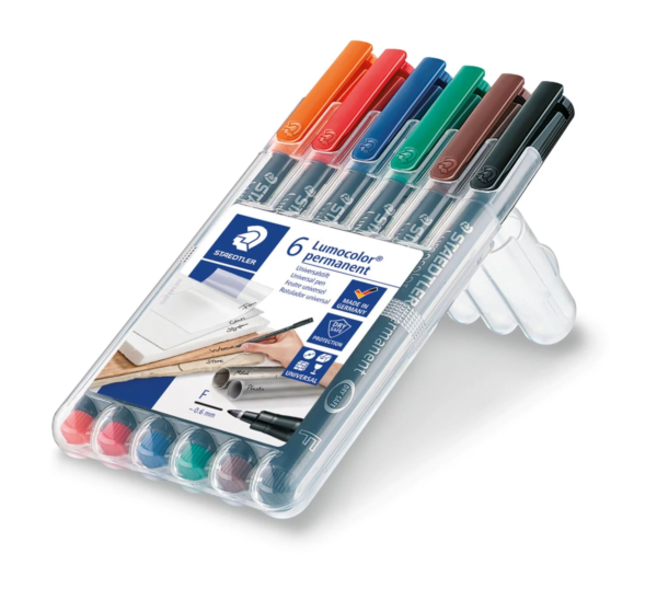 STAEDTLER Marker Lumocolor® permanent 318 WP6