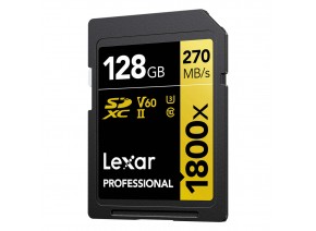 Lexar 128GB Professional 270MB/s 1800x UHS-II