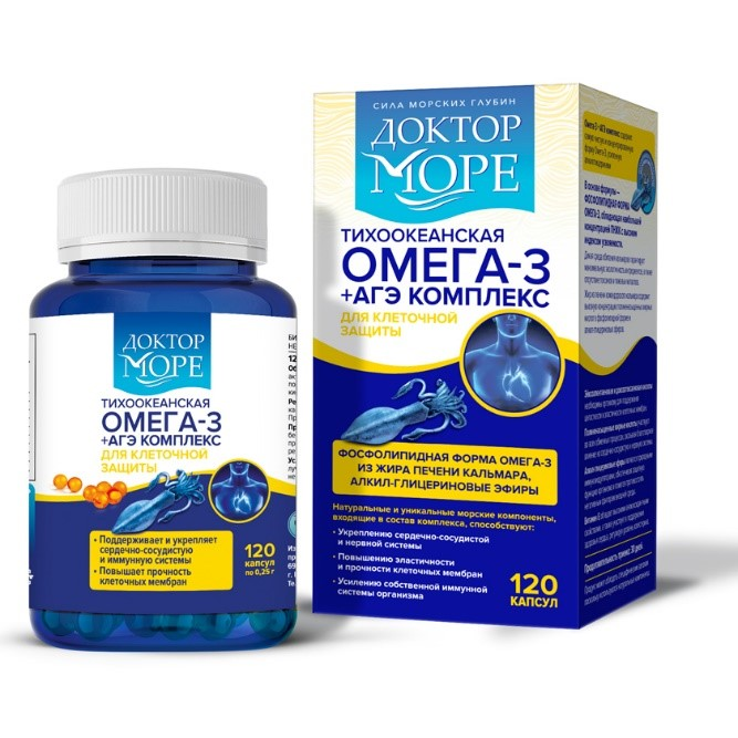 TIHOOKEANSKA OMEGA 3 + AGE KOMPLEKS