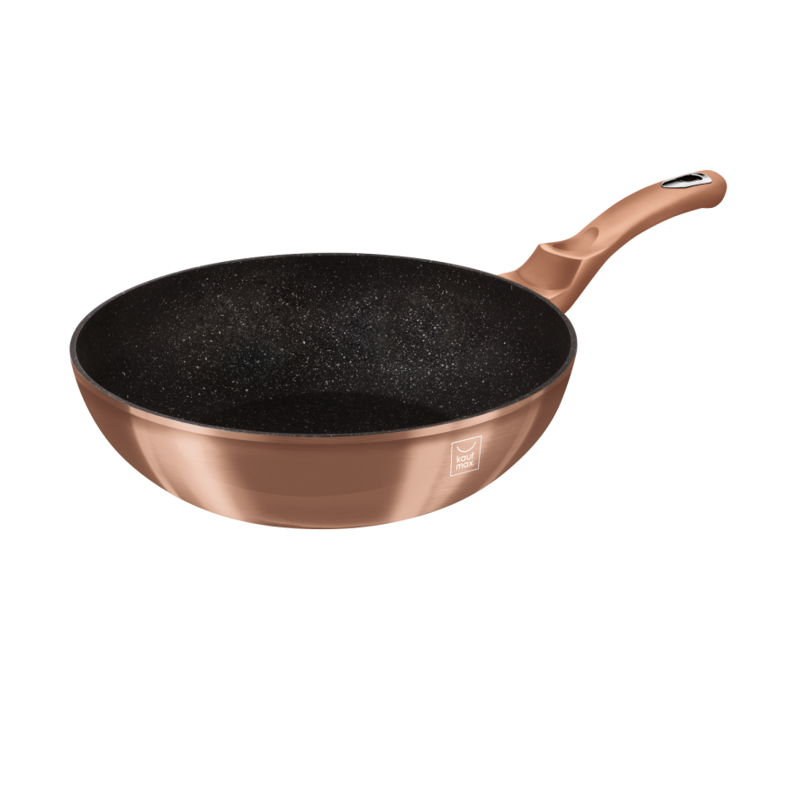 WOK TIGANJ 28CM ROSE GOLD METALIC COLLECTION KM-0051