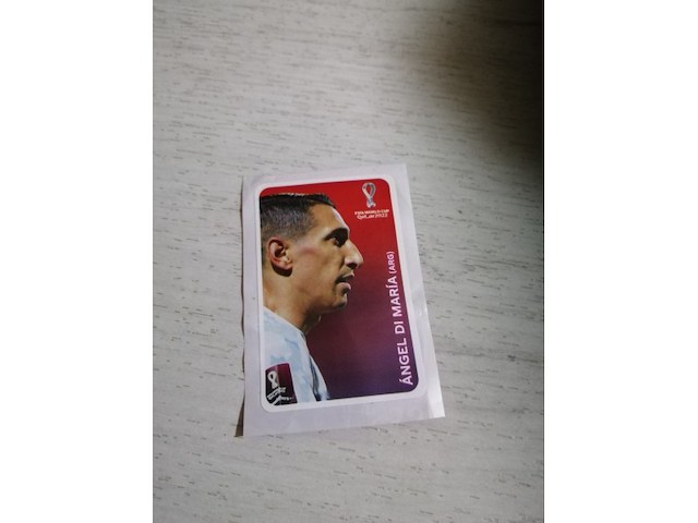 Panini FIFA 2022 Qatar Coca Cola - C3 Angel di Maria