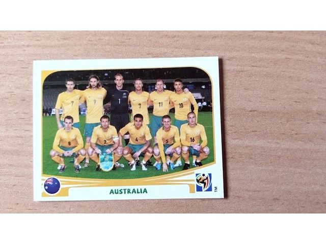 Južna Afrika broj 277 World cup 2010 Panini