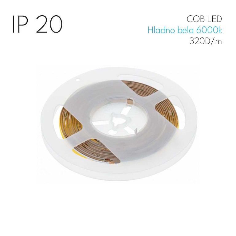 RAS LED traka COB W hladno bela IP20