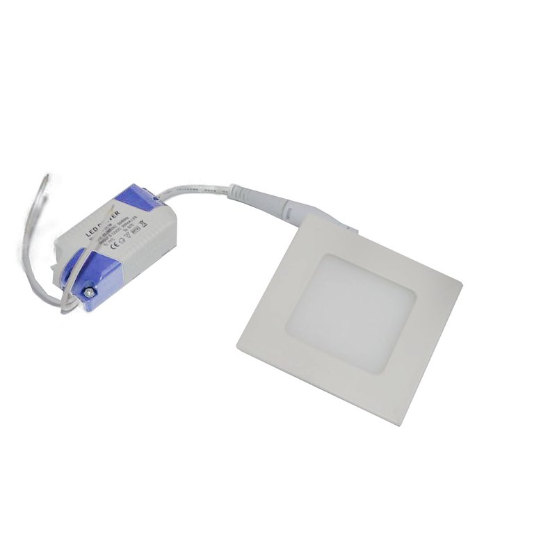 RAS ugradni LED panel kocka 6W toplo bela