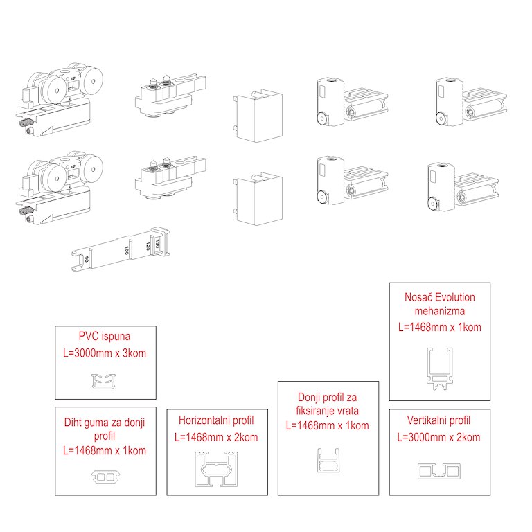 Universal Fix kit 1.5x3.0m TS