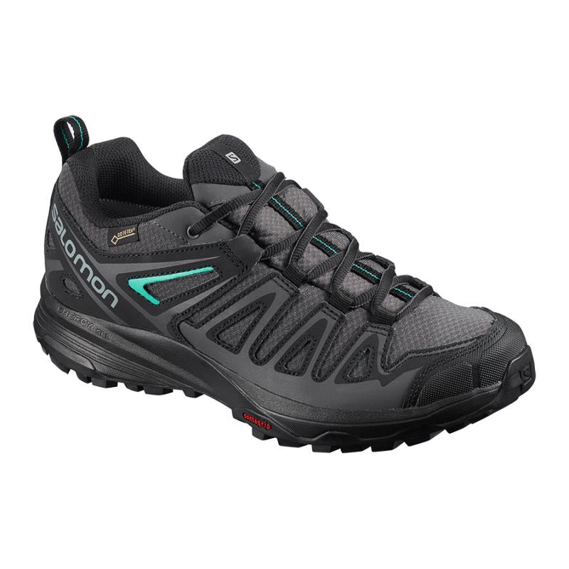 Salomon Patike za Planinarenje Ženske X Crest Gtx W Crna/Plava RS351LM