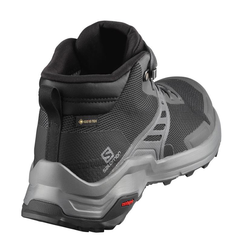 Salomon Patike za Planinarenje Ženske X Raise Mid Gtx W Crna/Siva RS970HD