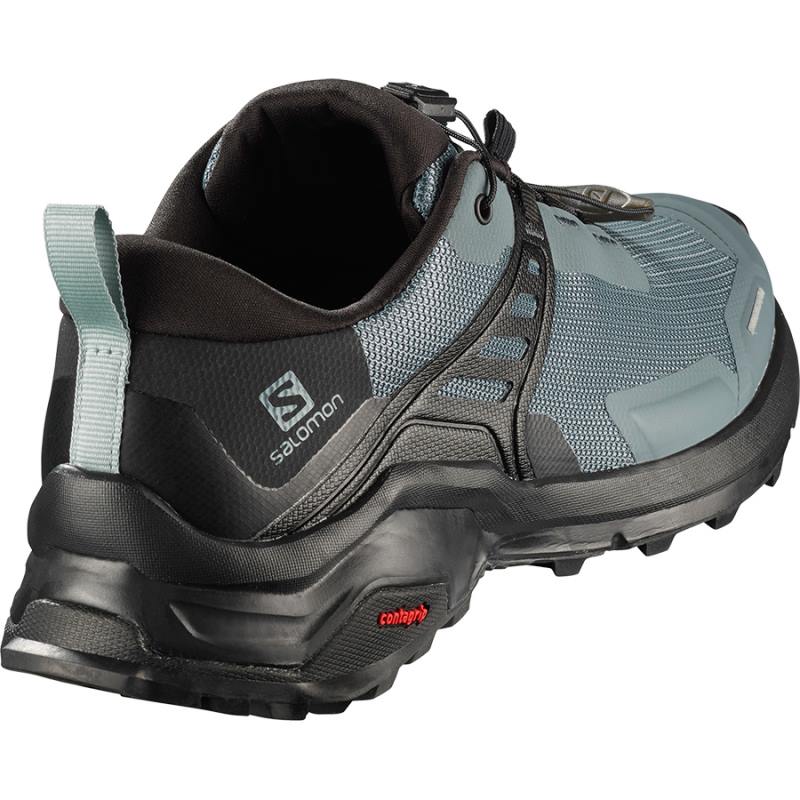 Salomon Patike Za Planinarenje Ženske X Raise W Crna/Turquoise RS572GV