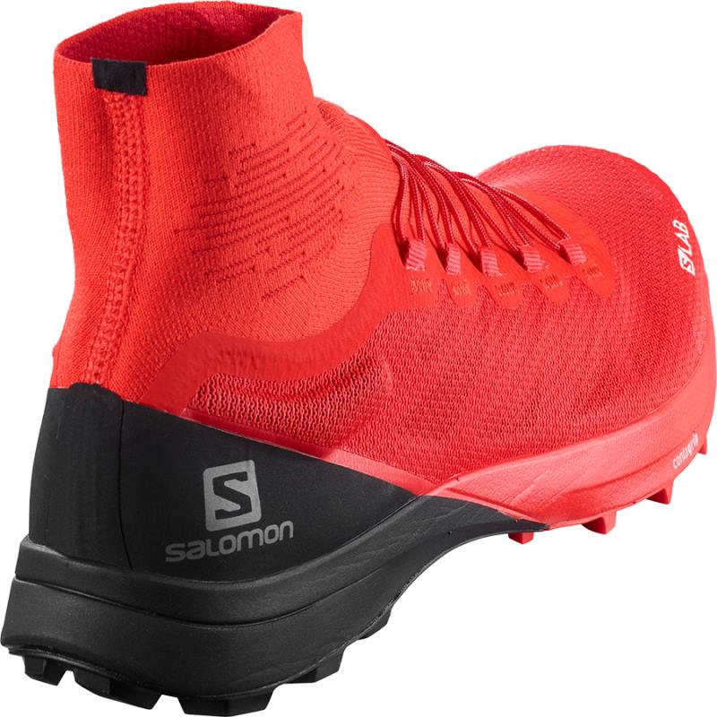 Salomon Patike Za Trail Trčanje Ženske S/Lab Sense 8 Sg Crna/Crveni RS267AX