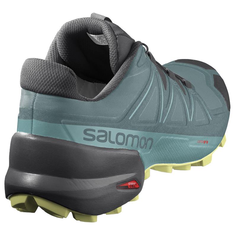 Salomon Patike Za Trail Trčanje Ženske Speedcross 5 W Crna/Zeleno RS041TR