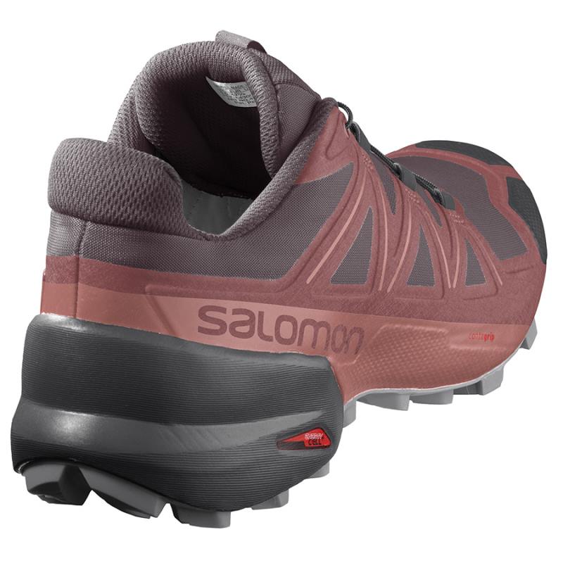 Salomon Patike Za Trail Trčanje Ženske Speedcross 5 W Crveni/Crna RS580DN