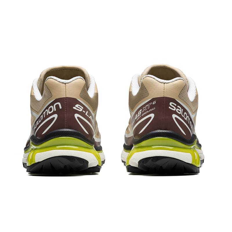 Salomon Sportske Patike Ženske Xt-6 Brown/Bela/Žuta RS072SC