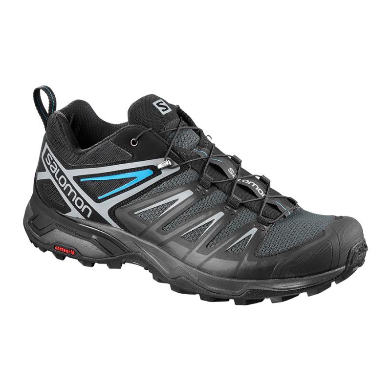 Salomon Patike Za Planinarenje Muške X Ultra 3 Crna/Mornarica/Plava RS932ML