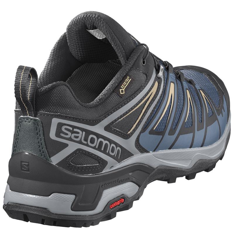 Salomon Patike Za Planinarenje Muške X Ultra 3 Gtx Dark/Plava/Kaki RS394DZ