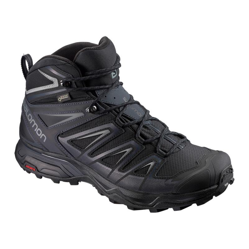 Salomon Patike Za Planinarenje Muške X Ultra 3 Wide Mid Gtx Crna RS169KA