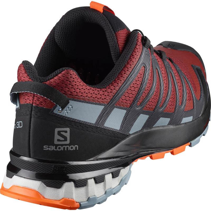 Salomon Patike Za Planinarenje Muške Xa Pro 3d V11 Crveni/Crna RS518ER